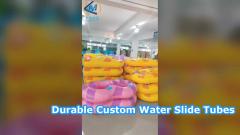 Durable Customized Logo Slide Tube for Lazy River Wave Pool Water Slide