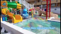 Quality Supplier Water Amusement Park Single Slide for sale with Good price