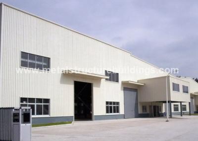 China Precision steel cladding warehouse Newly designed with big span for sale