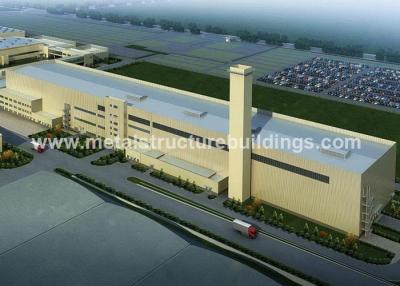 China Industrial Design Steel Frame Shop , Steel Structure Depots With Space Frames for sale