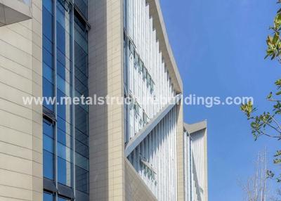 China Long Span High Rise Steel Frame Buildings Easy Installation For Power Plant for sale