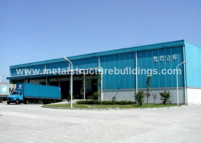 China New design storage unit buildings , mezzanine buildings to European code for sale