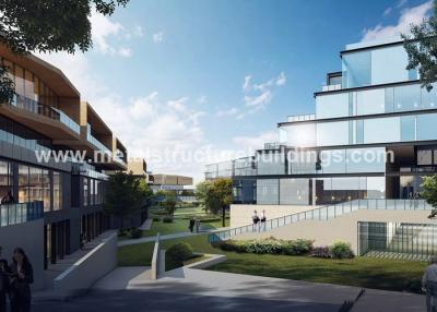 China Fast Install 60 X 30 Tall Steel Frame Buildings For Medical Centres for sale