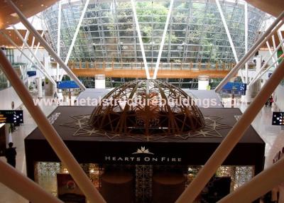 China PVC Downpipe Prefabricated Steel Structures With C Section Steel Purlin for sale