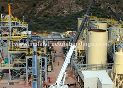 China Pre Engineered Heavy Steel Construction Frame PPG Paint For Waste Transfer Stations for sale