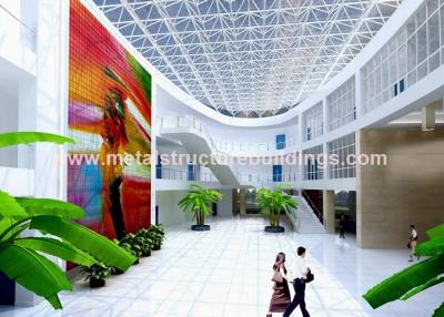 China Light Gauge Large Span Roof Structures Easy Assembly , Customized Design for sale