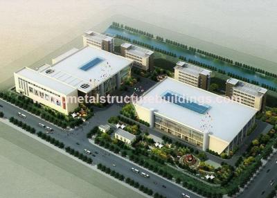 China Fast Install Steel Portal Frame Structure Construction With CE Certification for sale