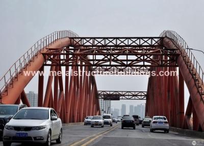 China Easy erection structural steel roof trusses , portal truss for abroad client for sale