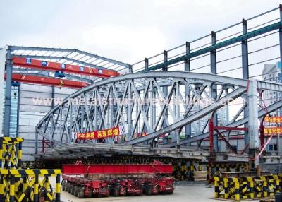 China Precision Galvanized Steel Structure , Prefabricated Warehouse Buildings In Steel for sale