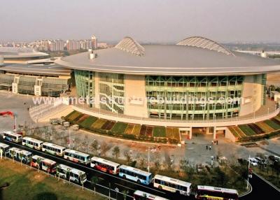 China Professional Prefab Steel Frame Construction With Fire Escapes And Cat Ladders for sale