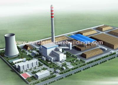 China Fast Build Prefab Steel Frame , Residential Steel Construction Fire Protection for sale