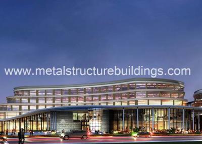 China Fabricated Structure Multi-Storey Prefab Steel Frame Building / Houses Energy Efficient for sale