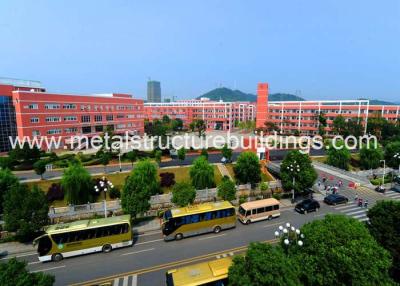 China Steel Engineering Frame Metal Prefab Buildings Hospital Construction Eco Friendly for sale