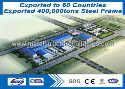 China 40x60 Metal Fabrication Prefabricated Steel Structures By S355JR Surpassingly Cut for sale