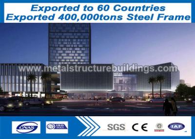 China CE Verified Prefab Steel Structure Projeto Steel Frame Formed Metal Shed Buildings for sale