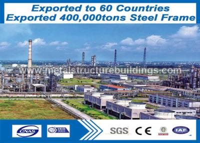 China SA 2.5 Sand Blasting Pre Engineered Metal Building Systems ASTM A572 ASTM A36 for sale