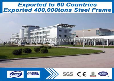 China Custom Single Span Heavy Prefabricated Steel Structures DIN / GB / JIS for sale