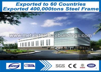 China Hot Dipped Galvanized Q235 Q345 Prefabricated Steel Structures Fire Resistant for sale