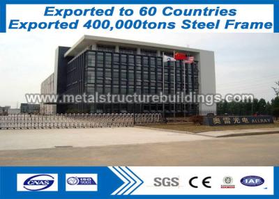 China PVC / Aluminum Windows / Door Prefabricated Steel Structures Shot Blasting for sale