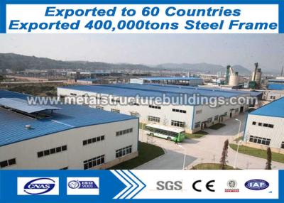 China structural metal fabrication and Prefab Steel Frame customized at Greece area for sale