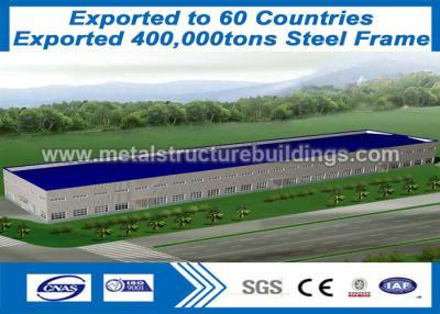 China structural steel section and Prefab Steel Frame damp proofing for sale