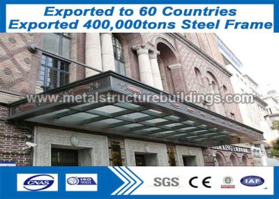 China steal buildings metal works custom fabrication CE certified for sale