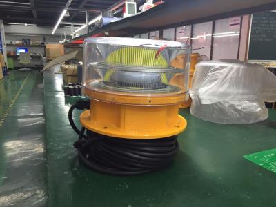 China Above 45meter Building Chimney White LED Flashing Type A Double GPS Medium Intensity Obstruction Light For Telecom Tower for sale