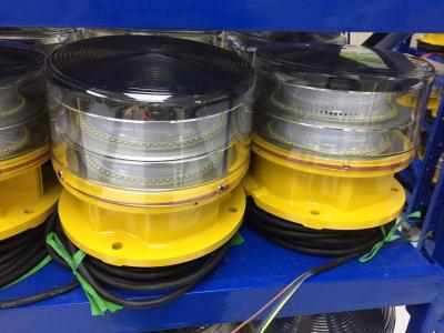 China AC110V FAA L866 ICAO White LED medium intensity aviation obstruction lights type a for sale