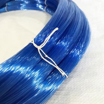 Cina Linea di pesca blu del monofilamento di PA6 PA66 linea di pesca di nylon allungamento di 18%-30% in vendita