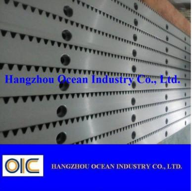 China Engraving Machine Gear Rack with Helical Teeth for sale
