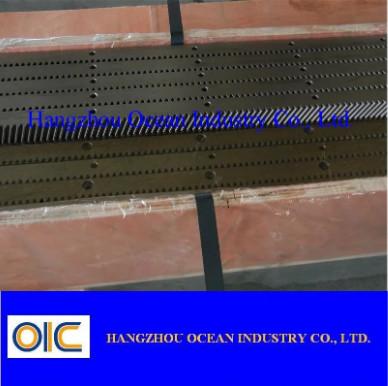 China Engraving Machine Gear Rack with Helical Teeth for sale