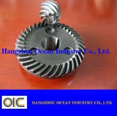 China Gleason Steel Bevel Gear Pinion for sale