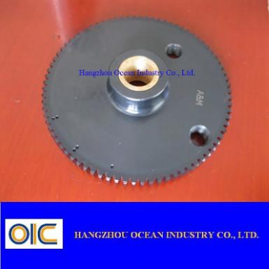China Zinc Galvanized Steel Spur Gear for sale