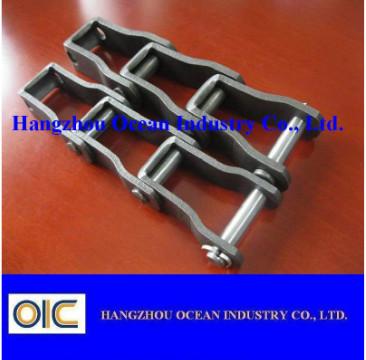 중국 Heavy Duty Cranked Link Transmission Chain 2814 판매용