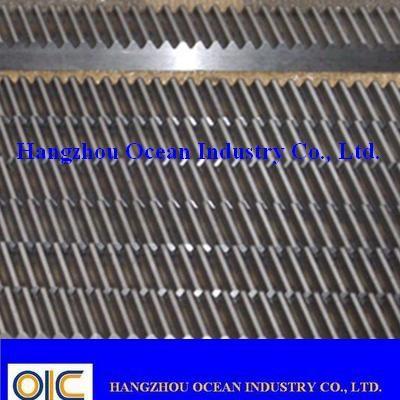 Cina Scaffale di ingranaggio elicoidale, tipo DP15, DP16, DP17, DP18, DP19, DP20, DP21, DP22, DP23, DP34, DP25 in vendita