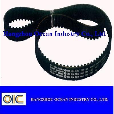 China Black Rubber Timing Belt type T2.5 Power Transmission Belts for sale