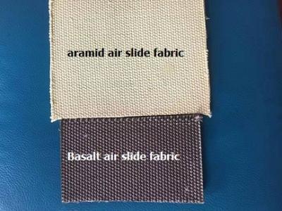 China Pneumatic fluidizing conveyor medium the woven type Airslide fabric belt for sale