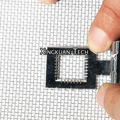China Fecho quadrado de malha de arame farpado de aço inoxidável 304 201 316 316L à venda