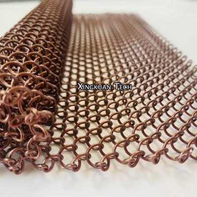 Cina Decorazione decorativa d'attaccatura di Mesh Curtain Drapery For Interior del metallo in vendita
