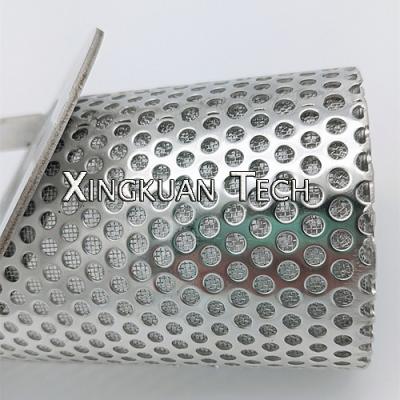 China Pipeline Basket Stainless Steel Filter Screen With Bevel Mouth for sale
