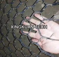 China Flex Metal Hexagonal Cellular Mesh Grating For Refractory Lining for sale