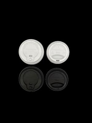 China Adjustable Size PLA Cup Lid Biodegradable Cup Lids High Temperature Resistant for sale