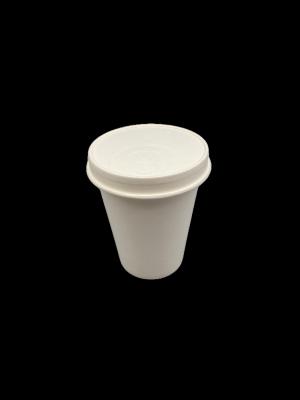 China Adjustable Size PLA Cup Lid Biodegradable Cup Lids High Temperature Resistant for sale