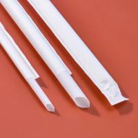 China CPLA Biodegradable Straws 12*230mm High Temperature Normal Temperature for sale