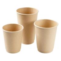 China 12oz Single Layer Compostable Paper Cold Cups for sale