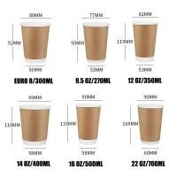 China 12oz Single Layer Compostable Paper Cold Cups for sale