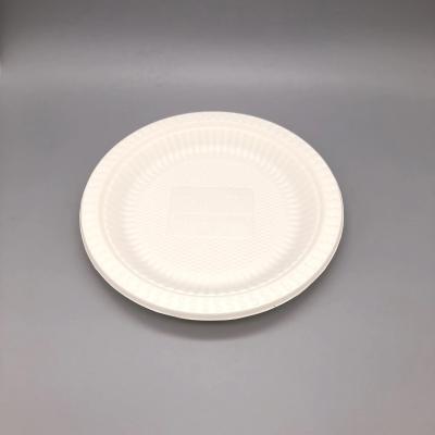China Food Catering   Biodegradable Cornstarch Plates for sale