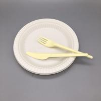 China Food Catering   Biodegradable Cornstarch Plates for sale