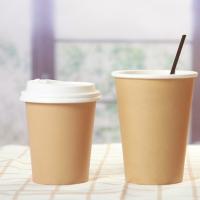 China 700ml 22oz Single Layer Biodegradable Paper Cups For Cold Drinks for sale