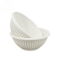 China Environmentally Friendly  Disposable Cornstarch Bowl Biodegradable Tableware for sale